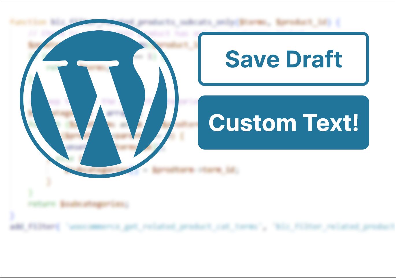 How to Customise a Submit Button for WordPress