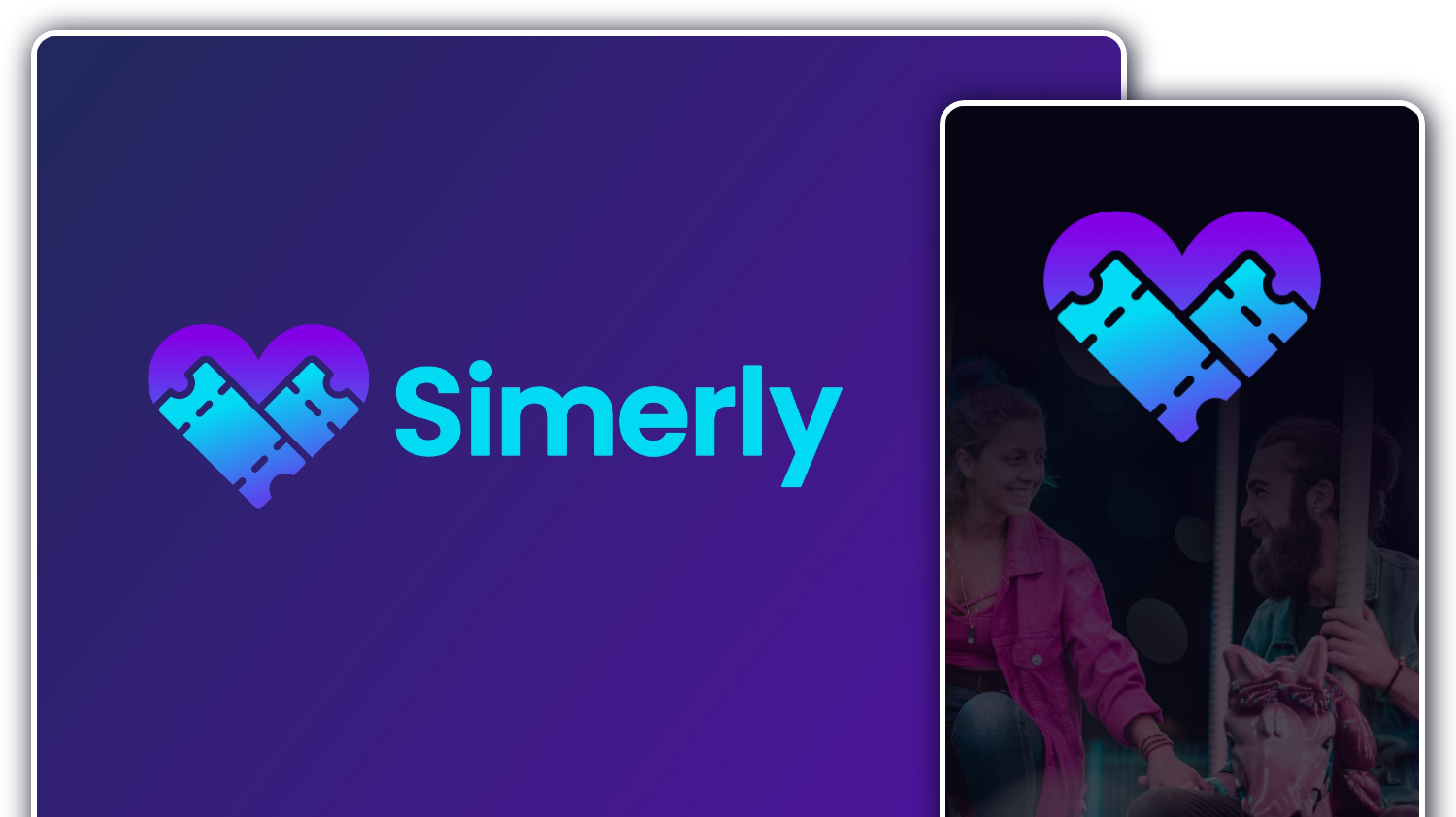 Branding Project for Simerly Dating App - Blaze Concepts