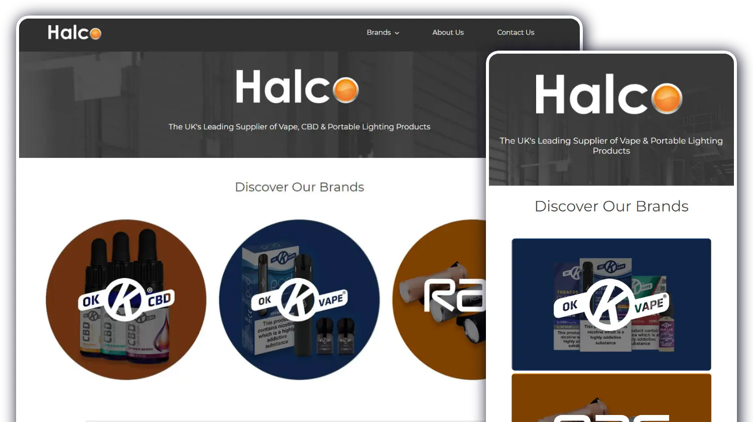 New website build for local industry-leading distributor - Halco Products